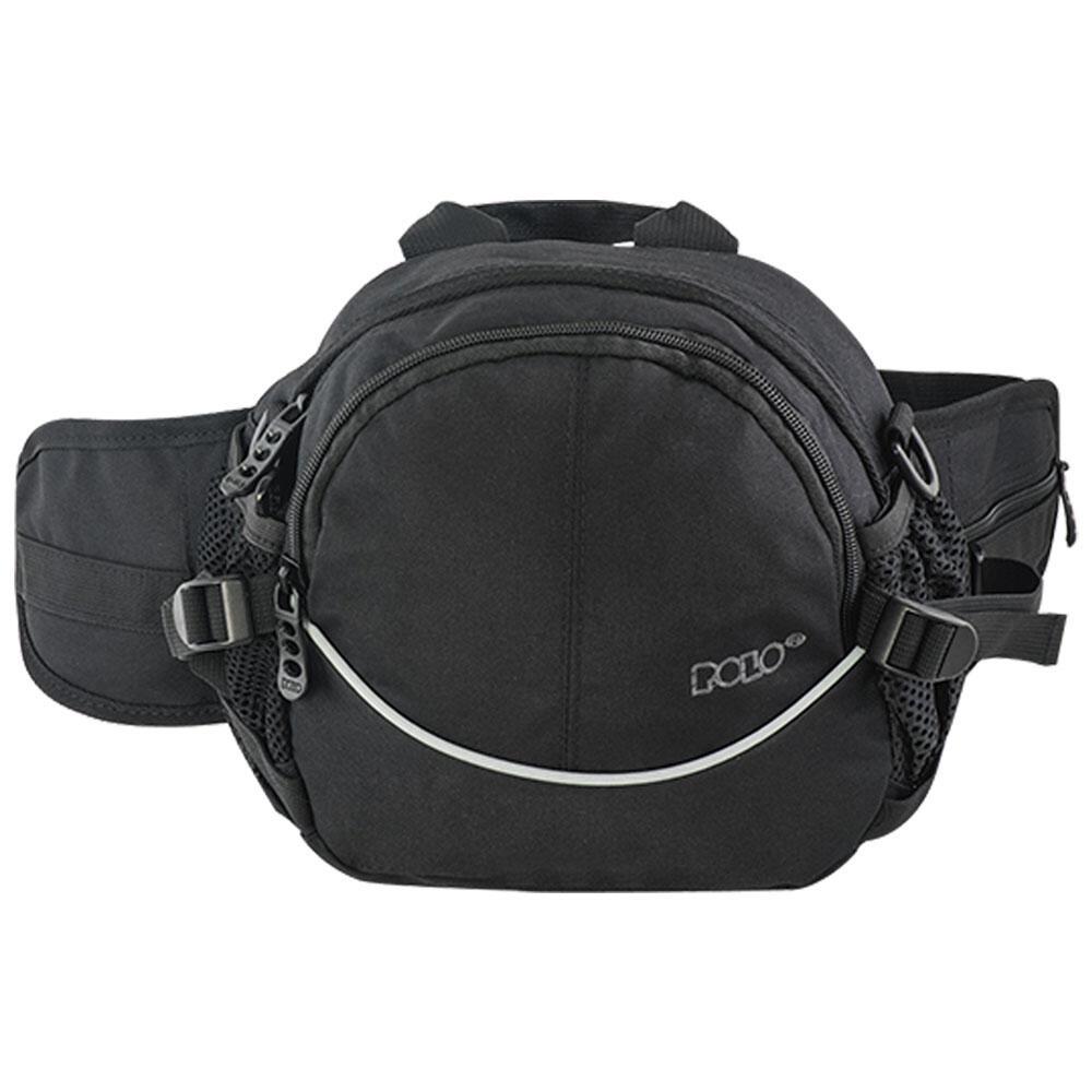 ACTIVE ΤΣΑΝΤΑΚΙ ΜΕΣΗΣ POLO 908025-2000 ΜΑΥΡΟ - Βαλίτσες-Σακίδια ...